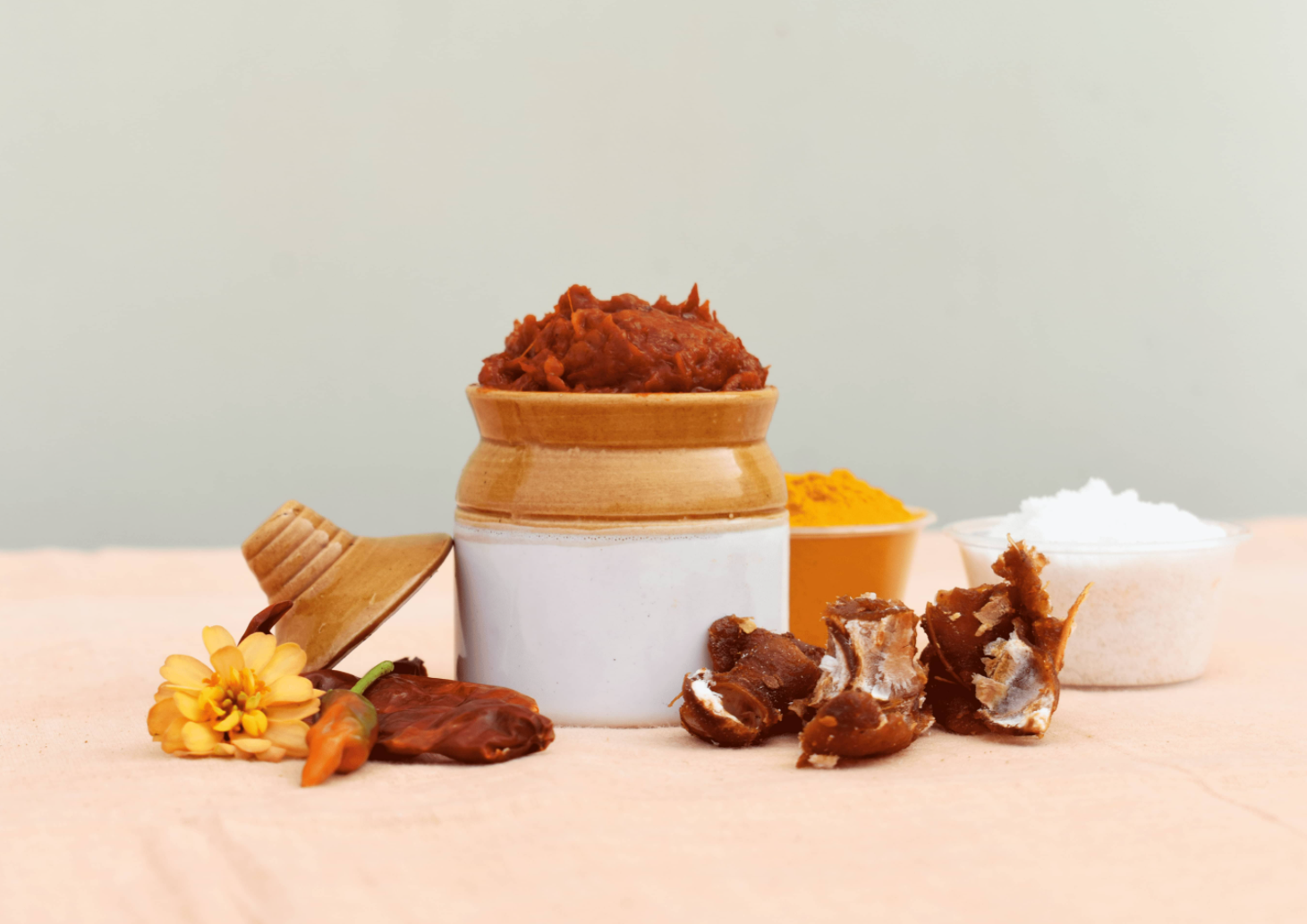 Chintakaya Pandu Mirapa / Red Chili Tamarind Pickle - Vedas Foods